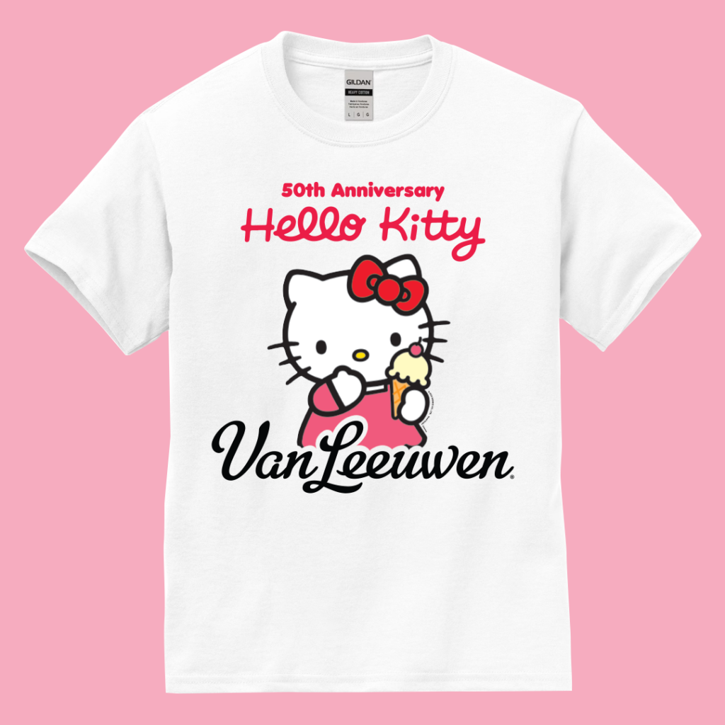 VL x Hello Kitty T-Shirt | Van Leeuwen Ice Cream